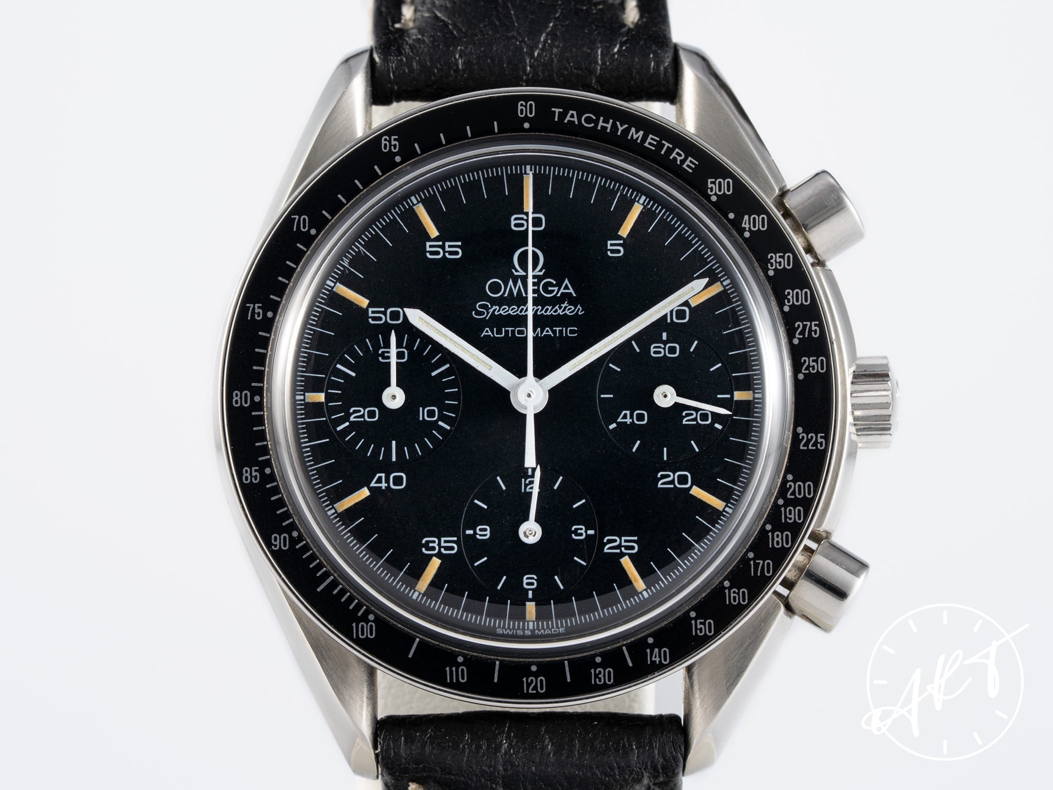 Omega Speedmaster Reduced Black Dial Lume Matching Patina Watch 3510.5 ...